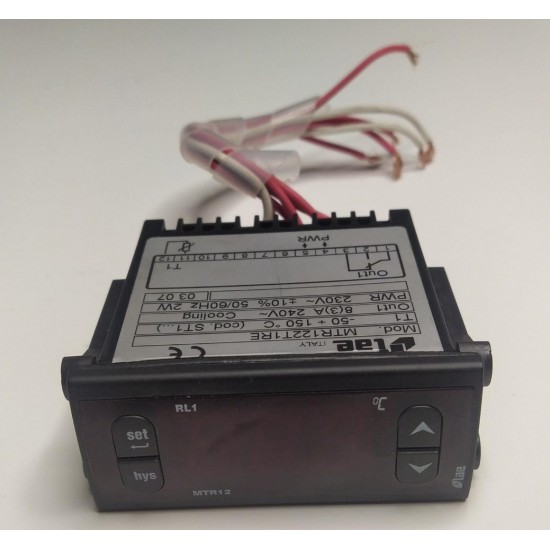 MTR122T1RE Manufactured by LAE ELECTRONIC TEMPERATURE CONTROL 230VAC ...